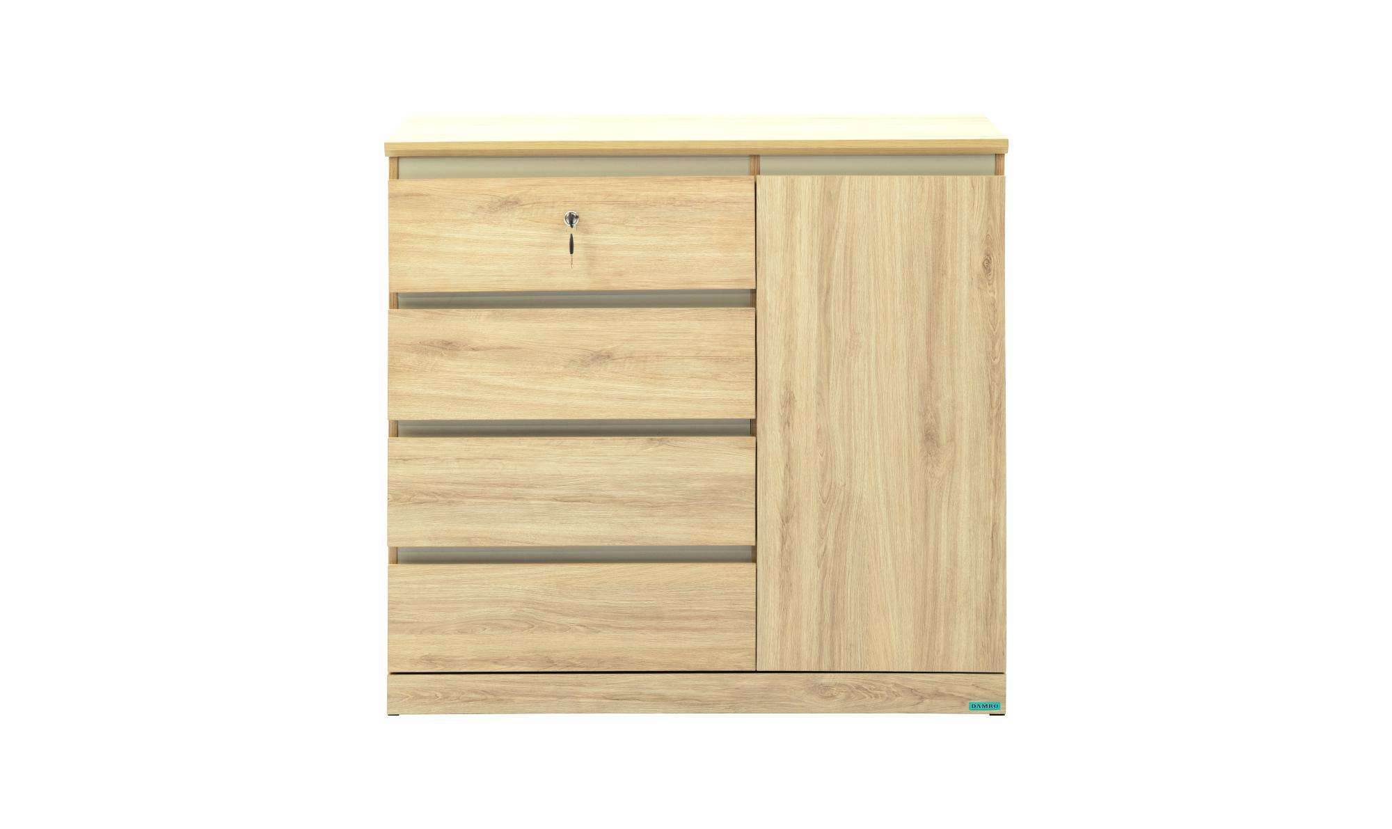 Bestof Chest of Drawer with 4 Drawers & Door | Damro
