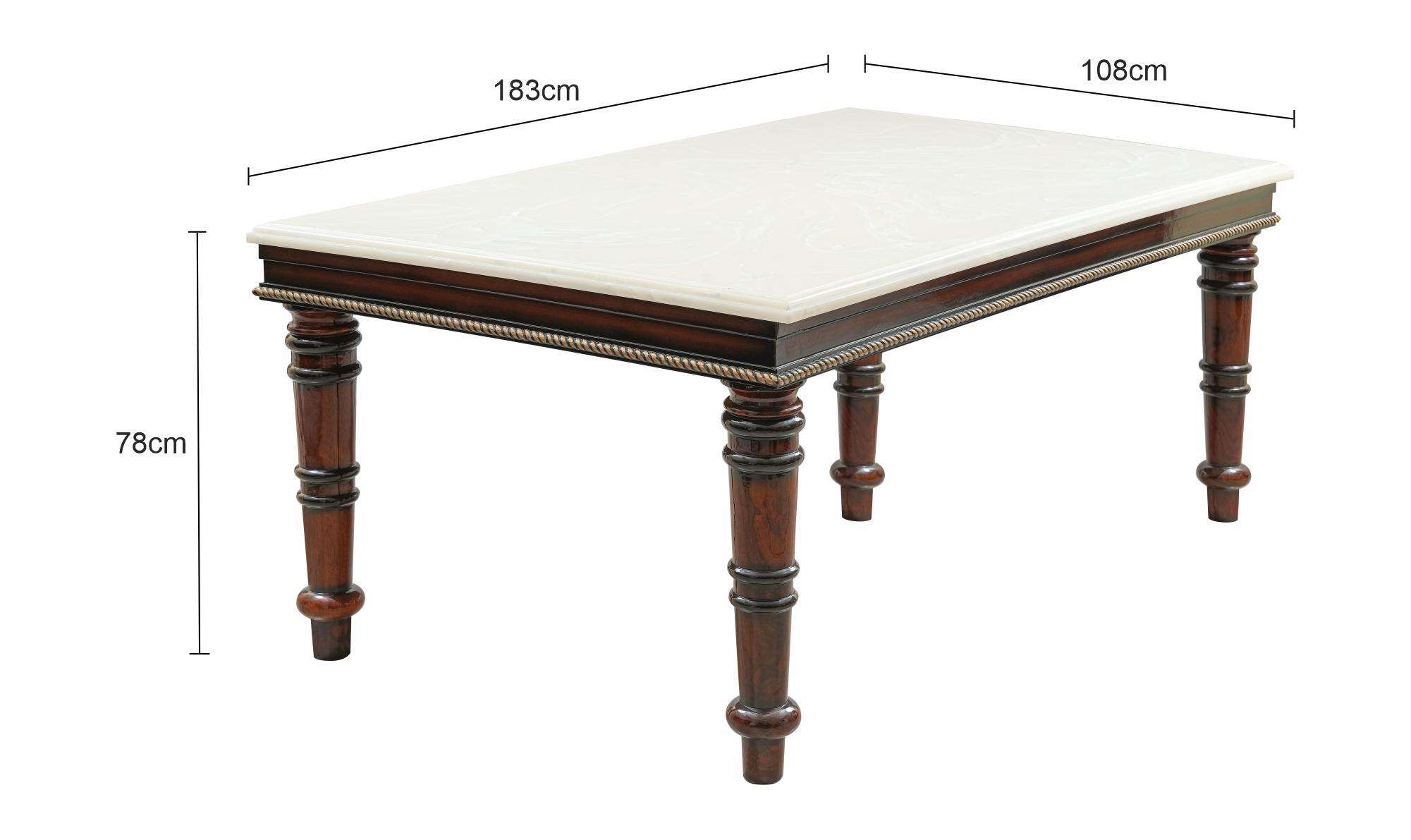 Athens 6 Seater Dining Set | Damro